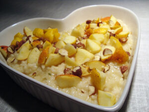 Risotto med æbler - Piskeriset på Eventyr