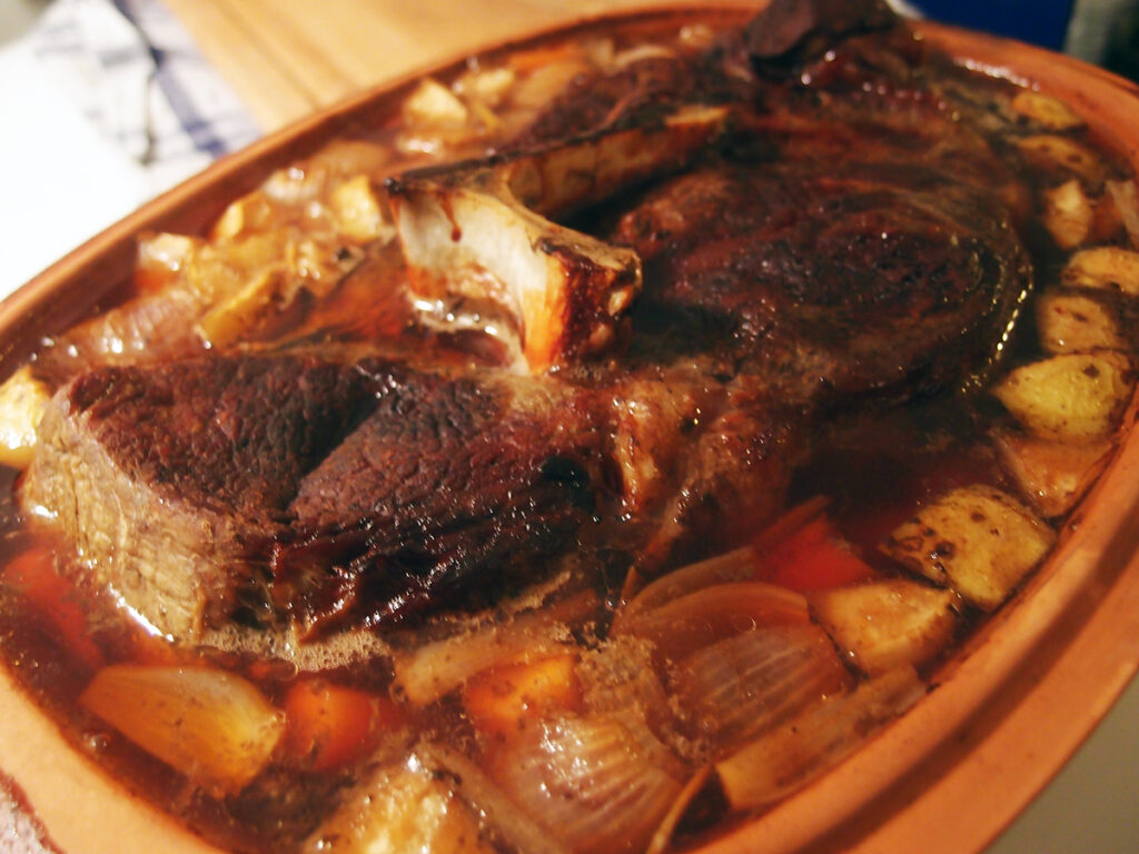 Oksebov i römertopf - Piskeriset på Eventyr