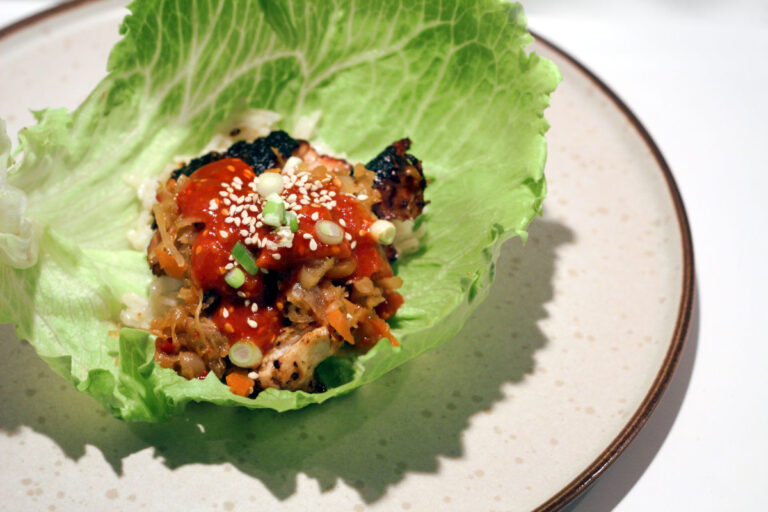 Ssam - koreanske salatwraps - Piskeriset på Eventyr